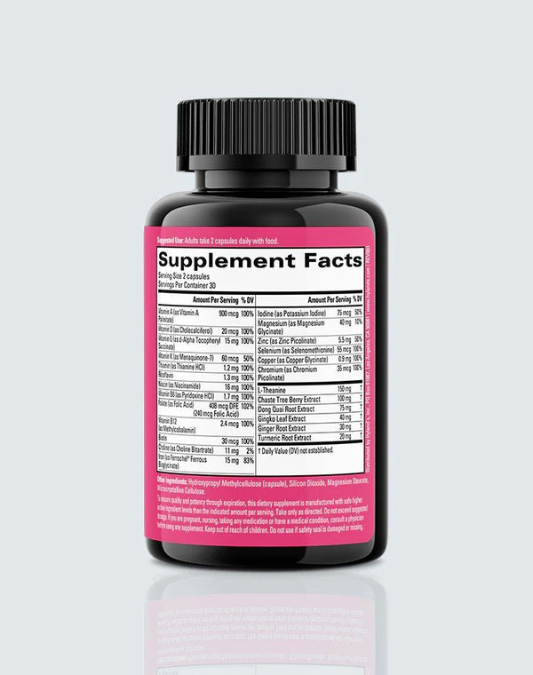 Hylands Total Loving Care Women's Multi + PMS Rescue 60 Capsule ...