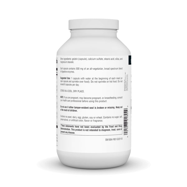 Source Naturals, Inc. Daily Essential Enzymes 500 mg 360 Capsule ...