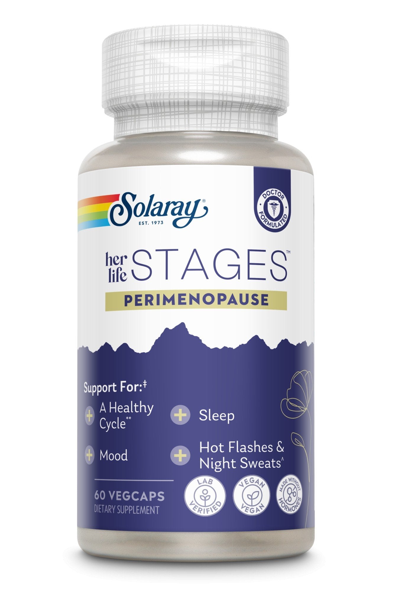 Solaray Her Life Stages Perimenopause 60 VegCap - VitaminLife