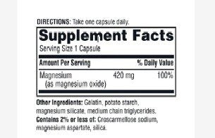 Twinlab, Inc Magnesium 420mg 200 Capsule - VitaminLife