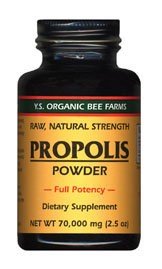YS Eco Bee Farms Propolis - Raw, Unprocessed - 70,000 mg 2.5 oz Powder ...