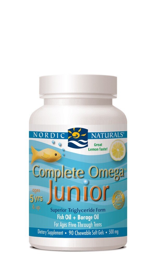 Nordic Naturals Complete Omega Junior Lemon 90 Softgel - VitaminLife