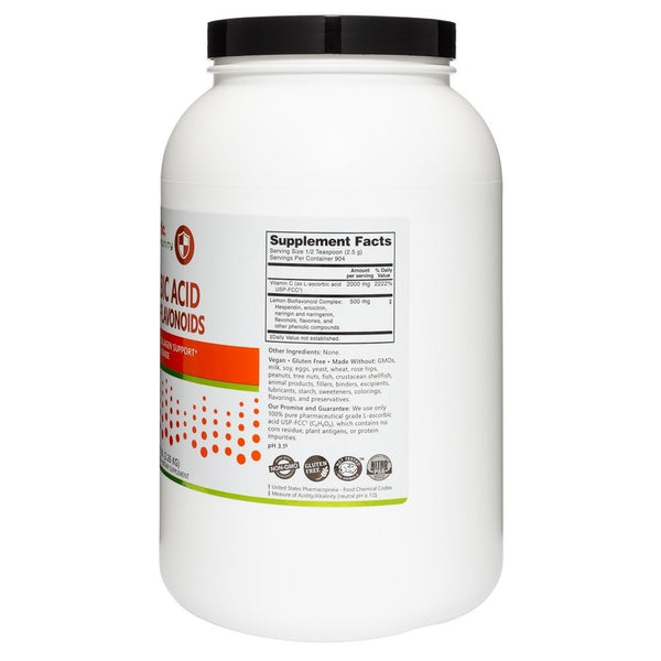 Nutribiotic Ascorbic Acid Powder with Bioflavonoids 5 lb Powder ...