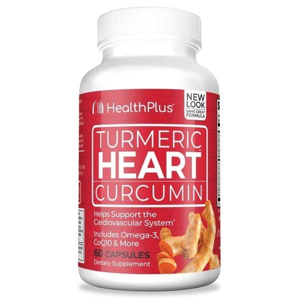 Health Plus Turmeric Heart 60 Capsule - VitaminLife