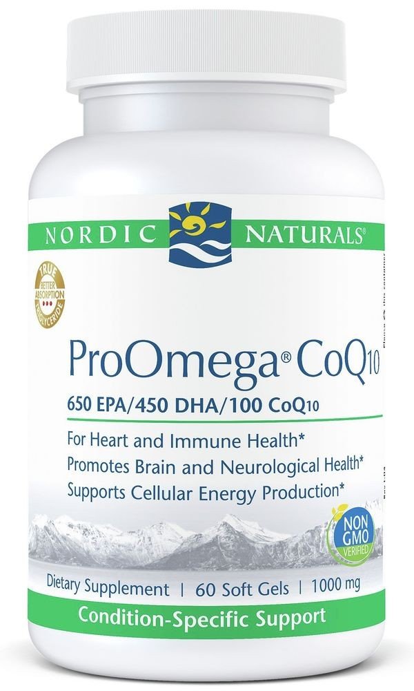 Nordic Naturals ProOmega-C0Q10 60 Capsule - VitaminLife