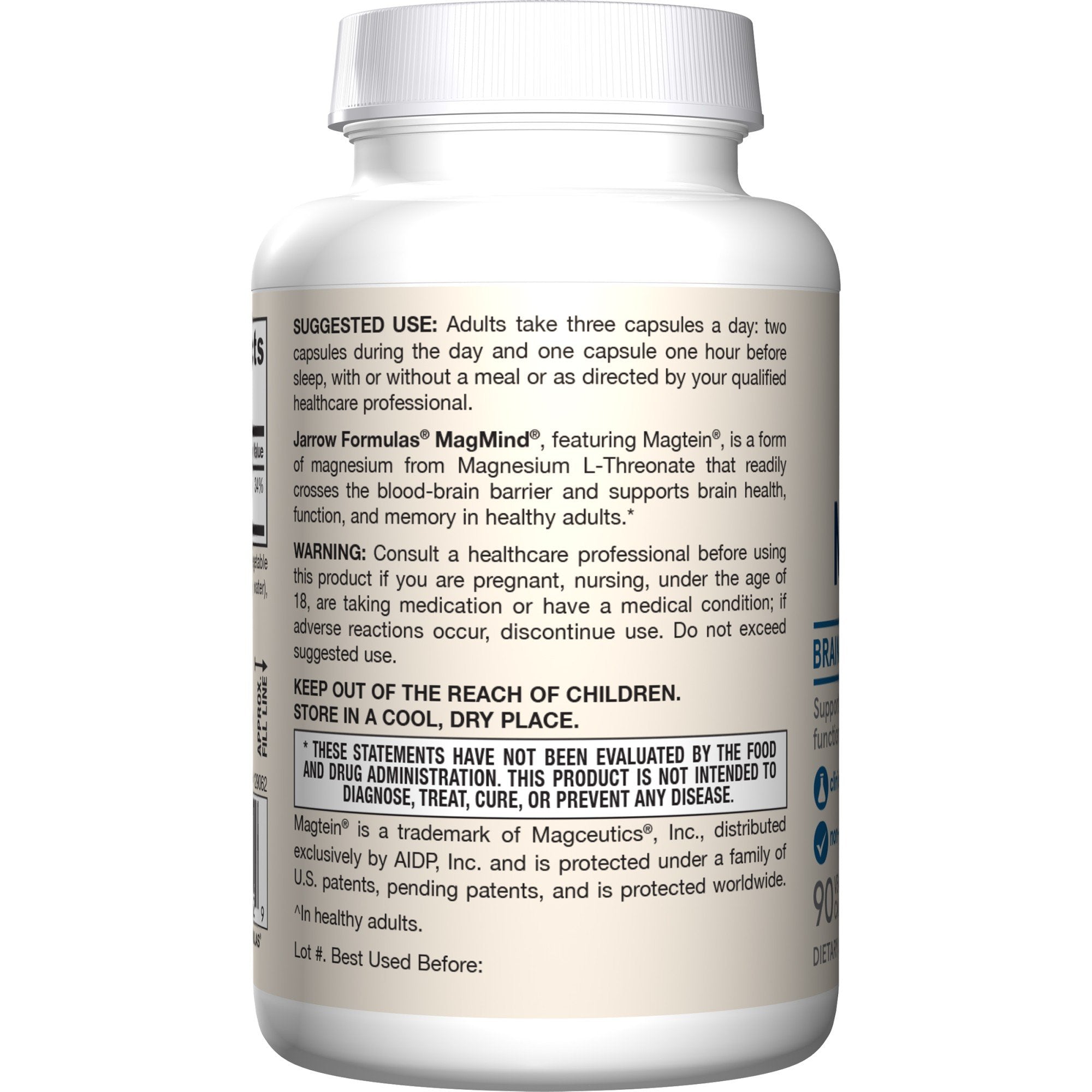 Jarrow Formulas MagMind 90 VegCap - VitaminLife