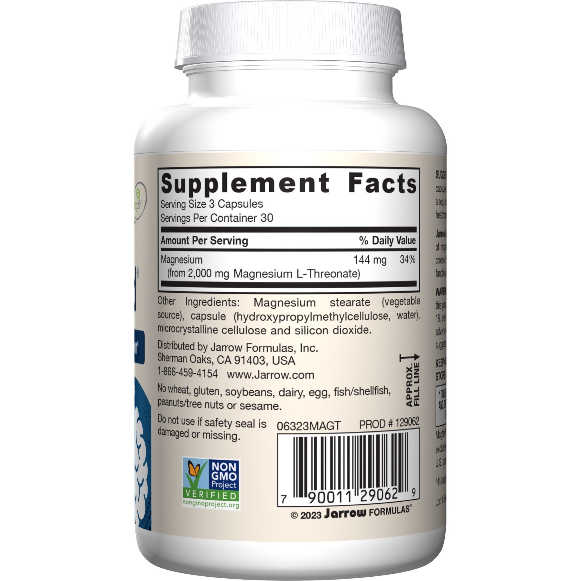 Jarrow Formulas MagMind 90 VegCap - VitaminLife