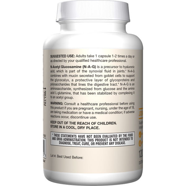 Jarrow Formulas N-A-G 120 Capsule - VitaminLife