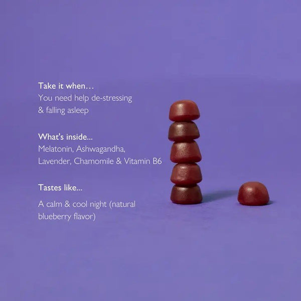 Bach Rescue Plus Sleep & Stress Support 60 Vegan Gummies - VitaminLife